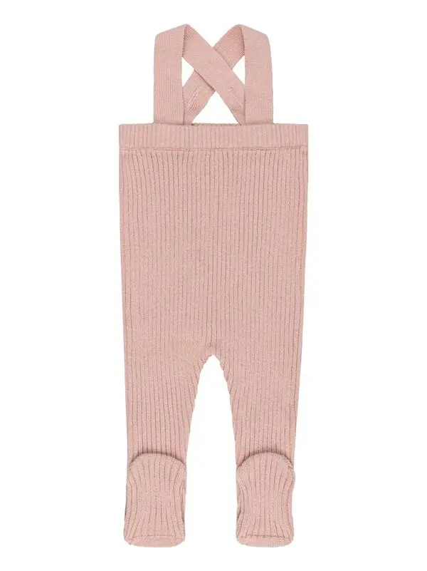 ELY'S & CO. Ribbed Overalls - Mauve