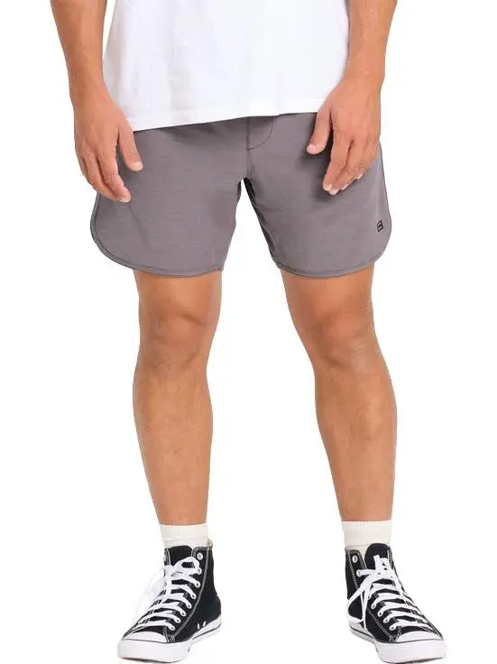 BILLABONG Surftrek Transit Elastic Waist Hybrid Shorts - Shark