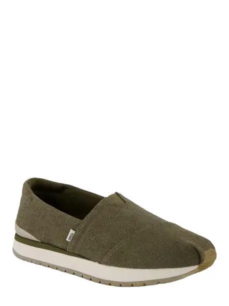 Toms Alpargata Resident Plus Slip-on Sneaker - Medium Green