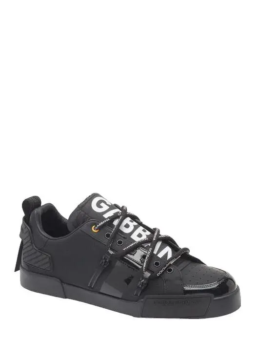 Dolce & Gabbana Portofino Lightweight Sneaker - 89690 Black/white