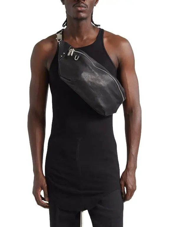 Rick Owens Basic Rib Tank - Black
