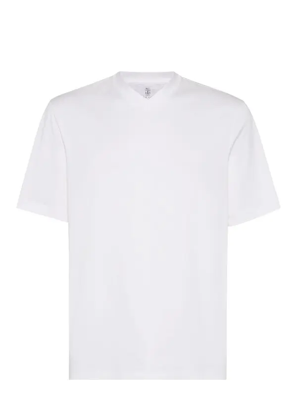 Brunello Cucinelli Jersey T-shirt - White