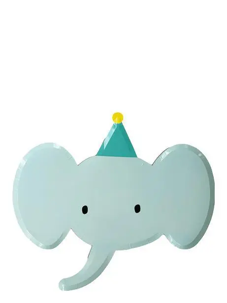 DAYDREAM SOCIETY Elephant Paper Plates - Assorted Pre-pack