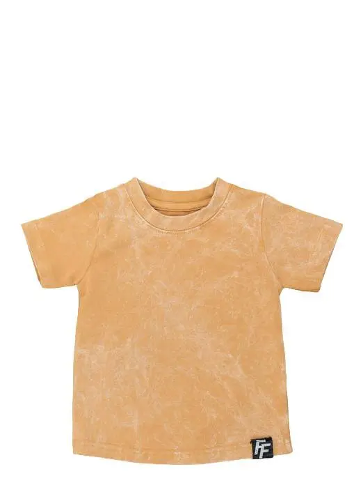 LAREE + CO Basic Baby's Tee - Honey Acidwash