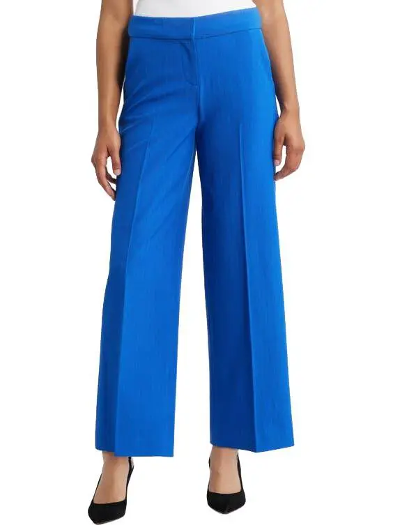 TAHARI ASL Wide-leg Trousers - New Royal