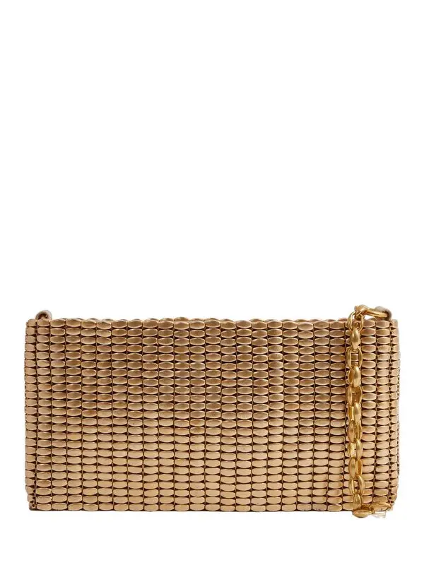 REISS Bailey Shoulder Bag - Gold