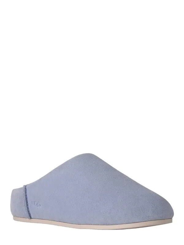 UGG Elea Waterproof Suede Slippers - Stormy Blue