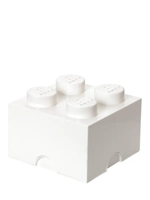 Lego Storage Brick 4 - White