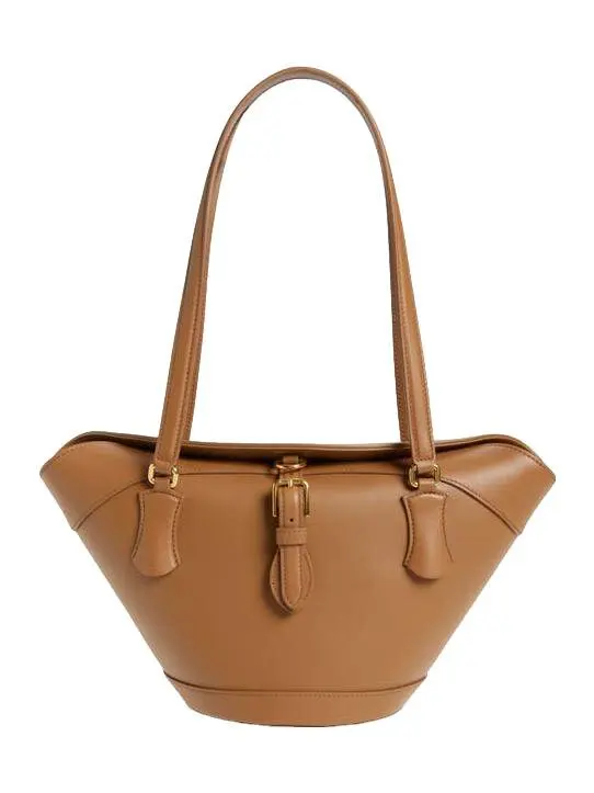 Dolce & Gabbana Capri Leather Tote - 8z093 Caramello