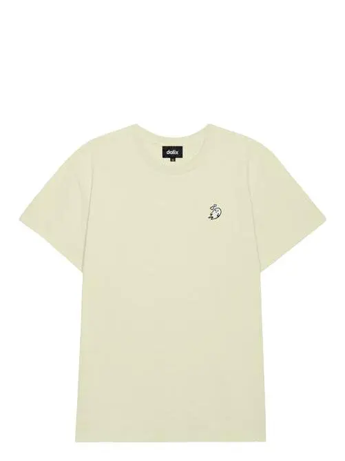 DALIX Heartly Ghost Lightweight Tee - Chartreuse
