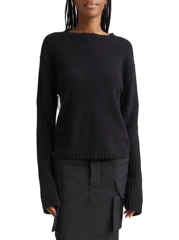 Rick Owens Cashmere Sweater - Black