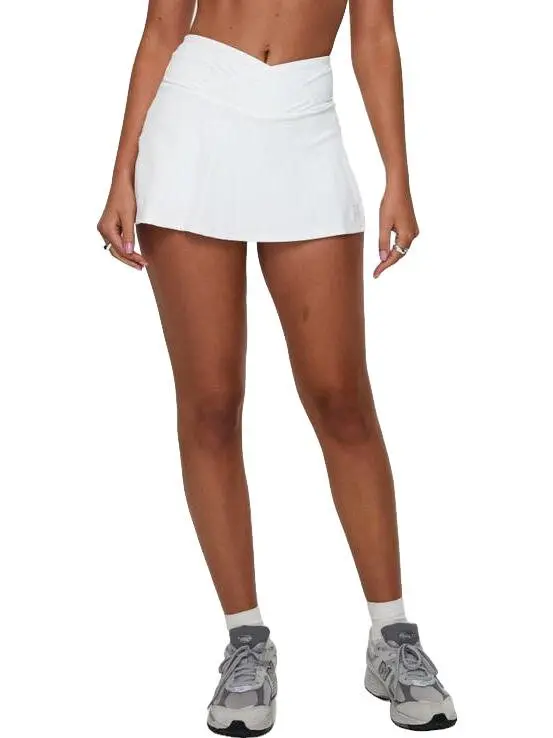 Princess Polly Active Skort - White