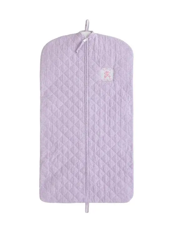 LITTLE ENGLISH Quilted Garment Bag - Ballet
