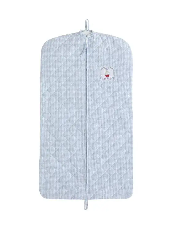 LITTLE ENGLISH Quilted Garment Bag - Sailboat