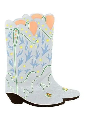 DAYDREAM SOCIETY Yeehaw Large "boots" Napkins - Assorted Pre-pack