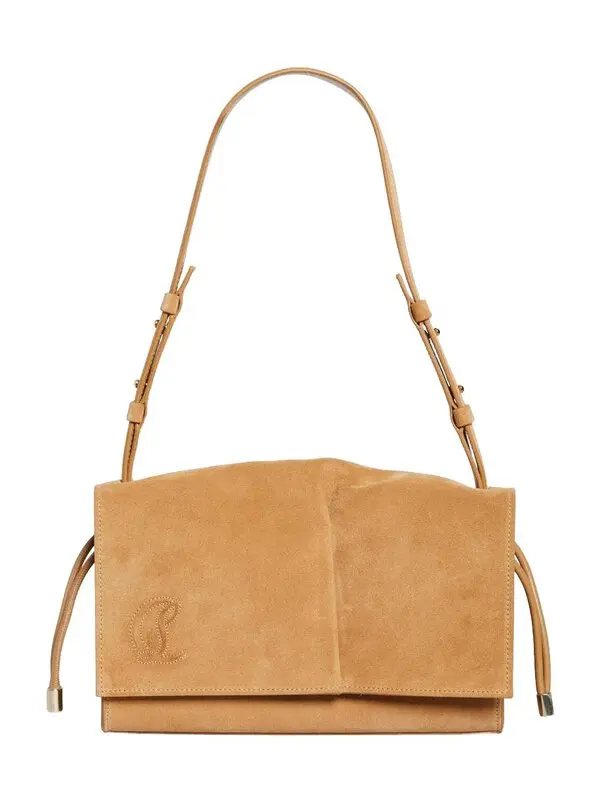 CHRISTIAN LOUBOUTIN Small Baggy Suede Shoulder Bag - Lionne