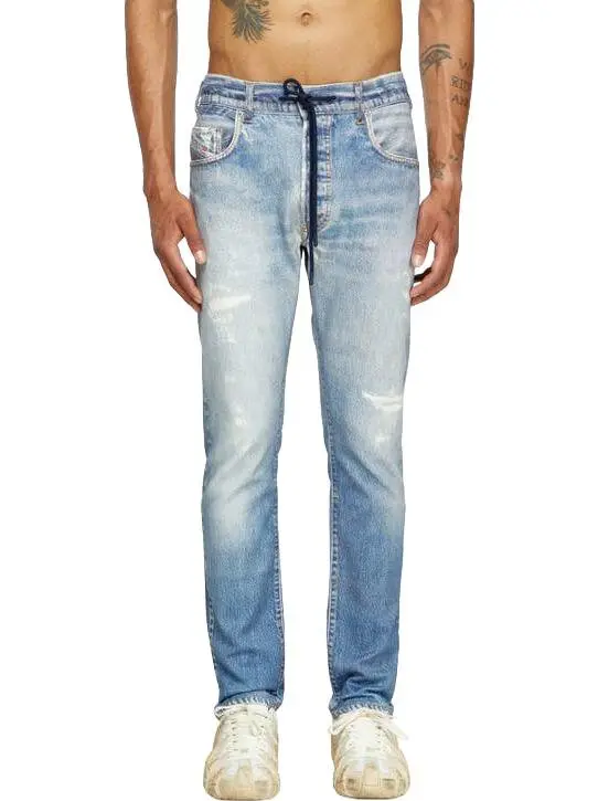 DIESEL® D-krooley-b Trompe L'oeil Pants - Denim