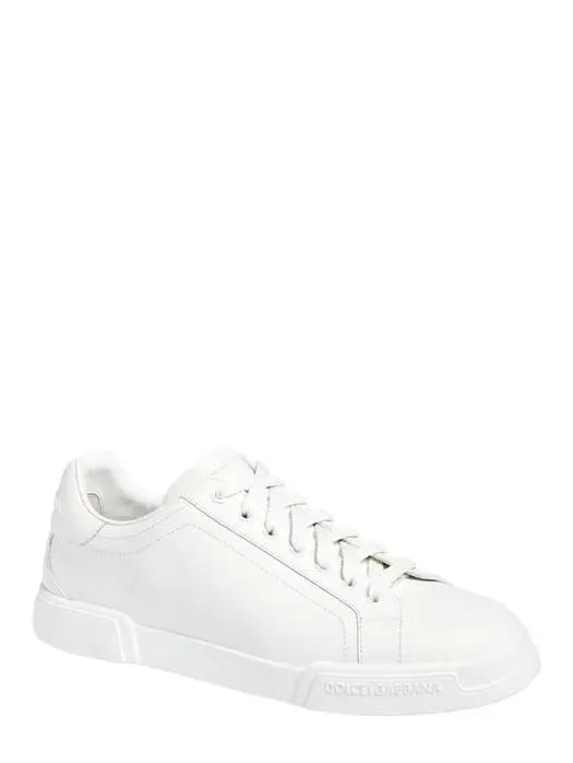 Dolce & Gabbana Nappato Sneaker - 80002 Bianco Ottico