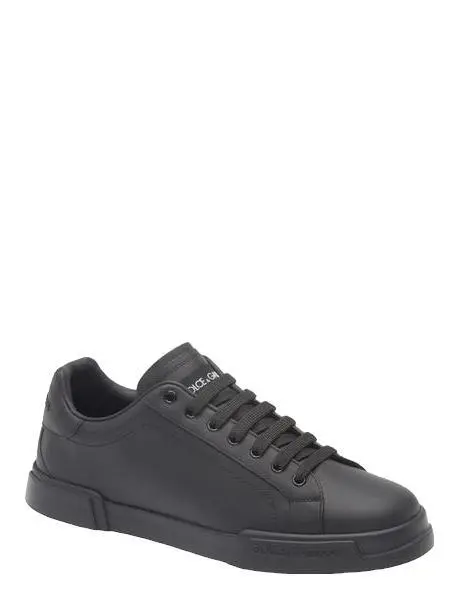 Dolce & Gabbana Nappato Sneaker - 80999 Nero