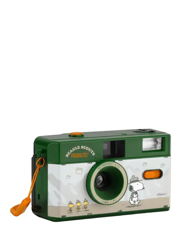 RETROSPEKT Peanuts Beagle Scouts 35mm Film Camera - Green