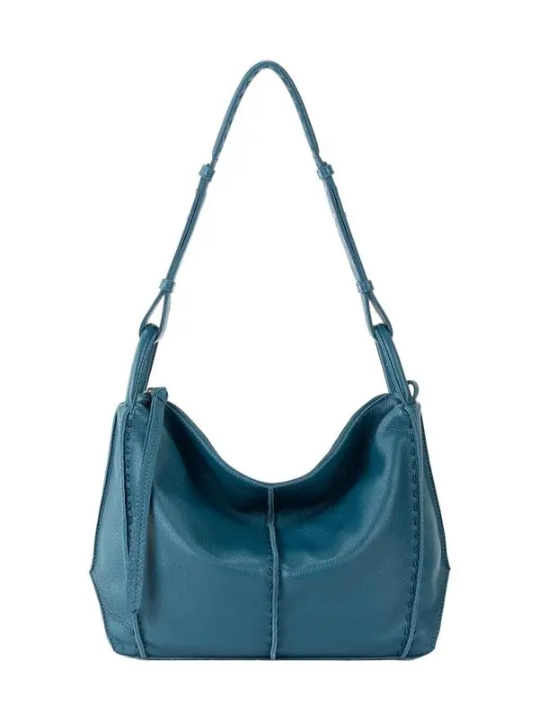 THE SAK Los Feliz Hobo Leather Bag - Deep Teal