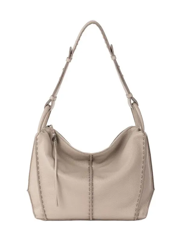 THE SAK Los Feliz Hobo Leather Bag - Sand