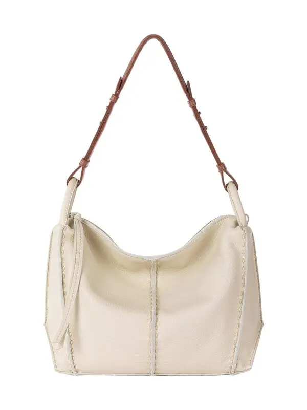 THE SAK Los Feliz Hobo Leather Bag - Stone