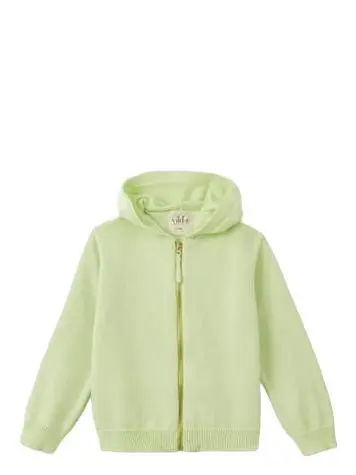 VILD HOUSE OF LITTLE Organic Knit Cardigan - Light Green