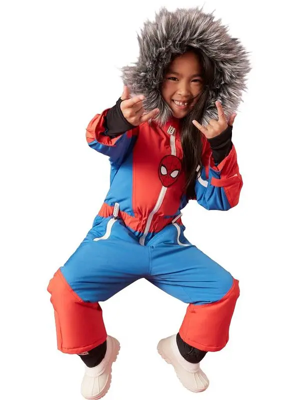 ROARSOME Spiderman Ski Suit - Red/blue