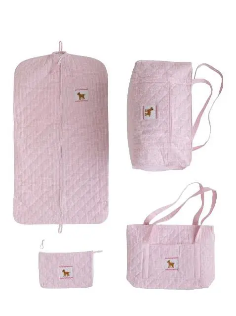 LITTLE ENGLISH Quilted Luggage Set - Girl Lab