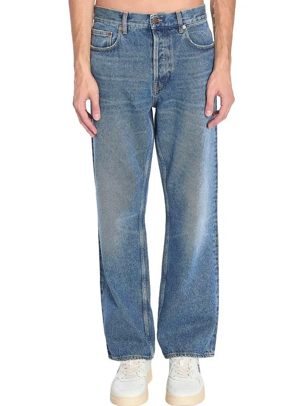 Golden Goose Loose Fit Jeans - Blue