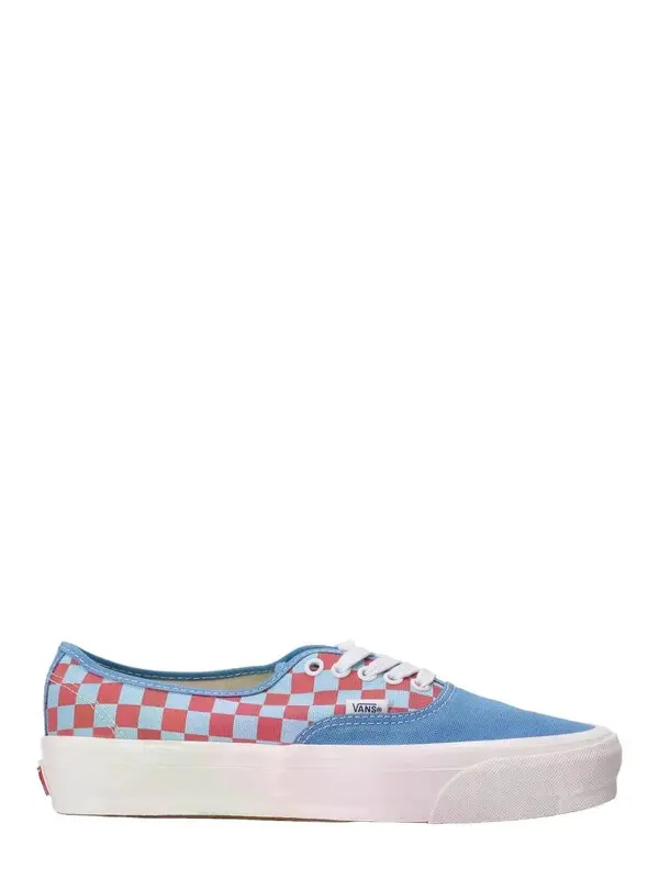 VANS Checkerboard Canvas Sneakers - Blue