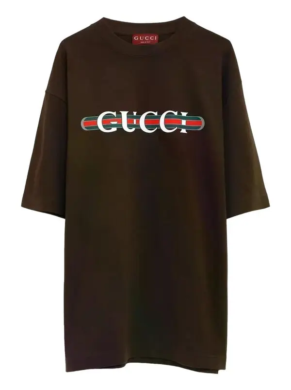 Gucci Logo-print T-shirt - Black