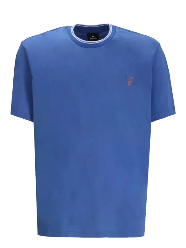 Paul Smith Embroidered T-shirt - Blue