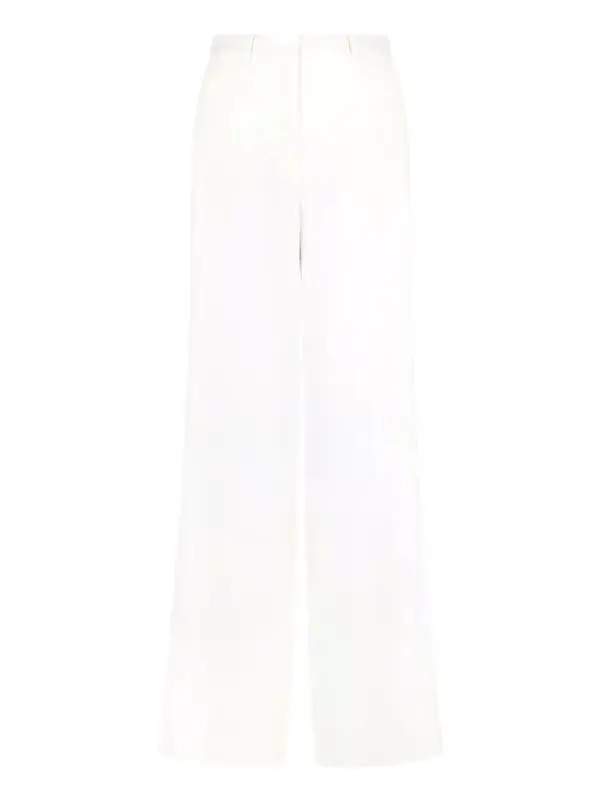 Max Mara Palazzo Trousers - White