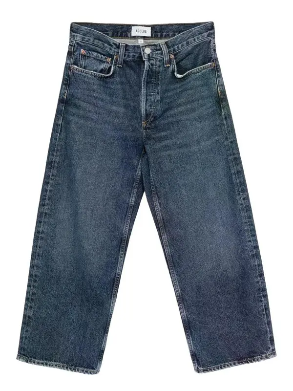 AGOLDE Arc Cotton Jeans - Blue