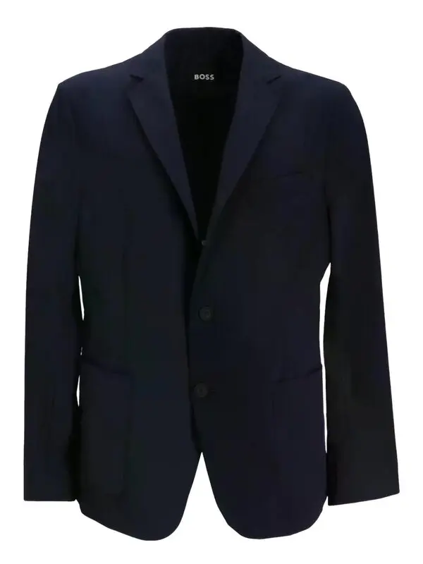 BOSS Single-breasted Blazer - Blue