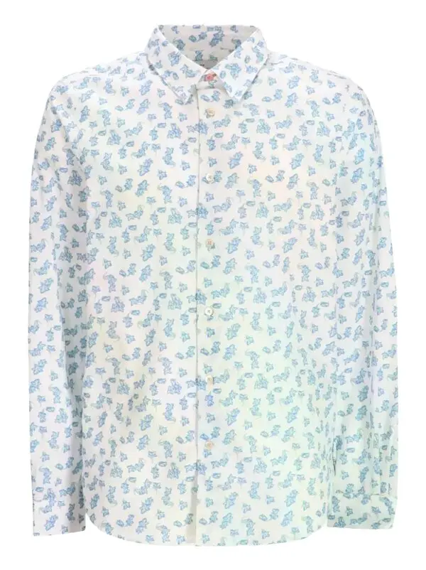 Paul Smith Floral-print Shirt - White
