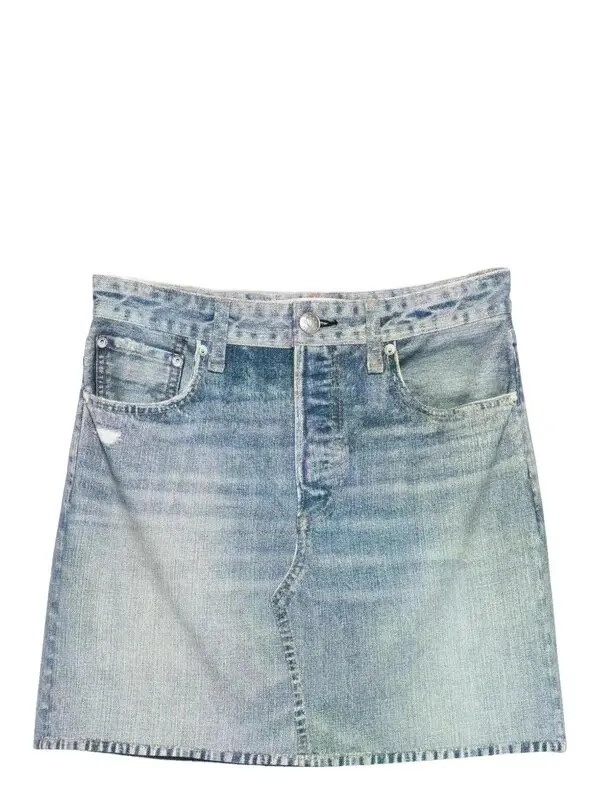 Rag & Bone Miramar Skirt - Blue