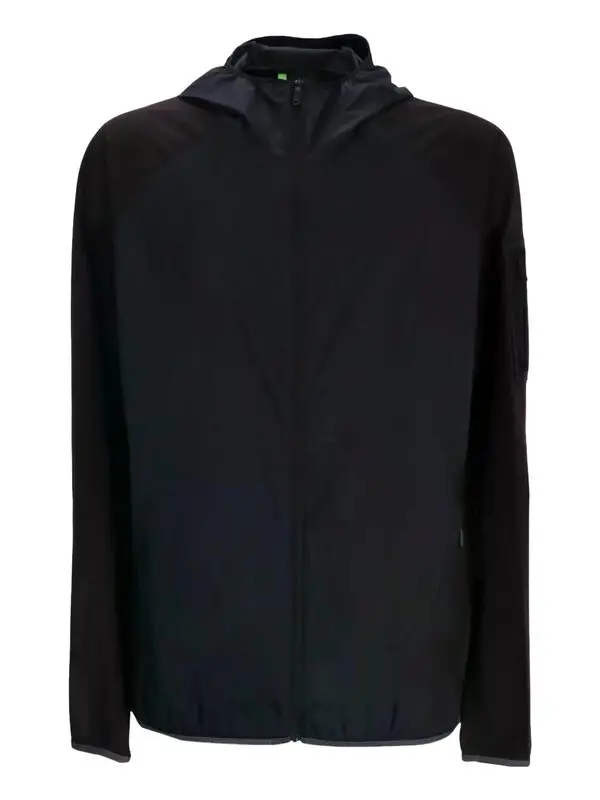 BOSS Eliat Hooded Lightweight Jacket - Black
