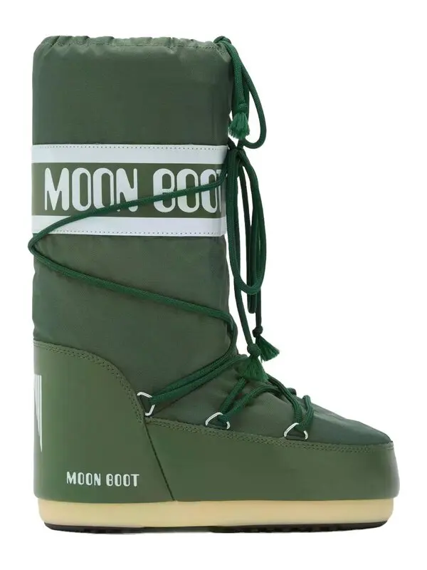 Moon Boot Icon Lace-up Boots - Green