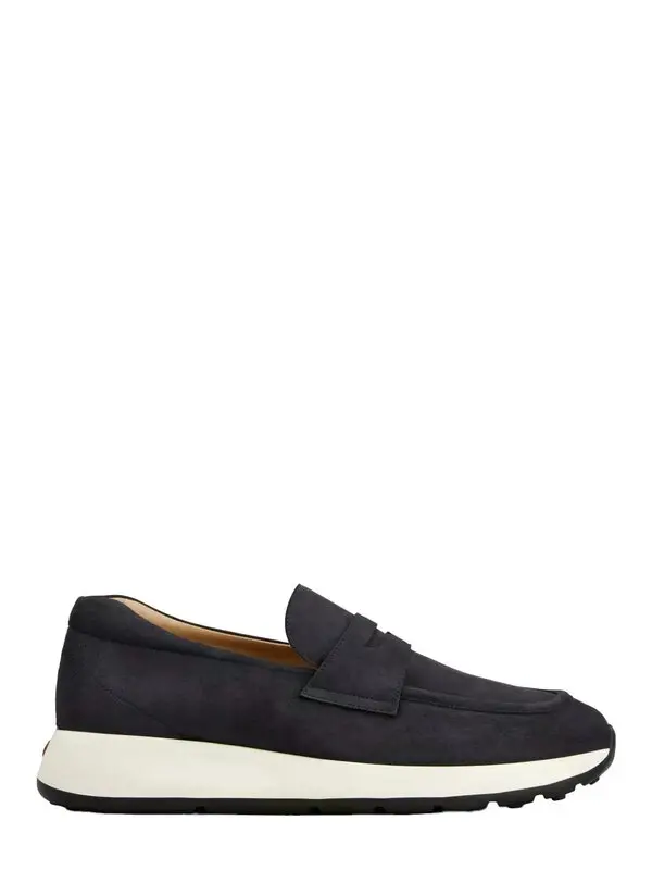 TOD'S Suede Loafers - Blue
