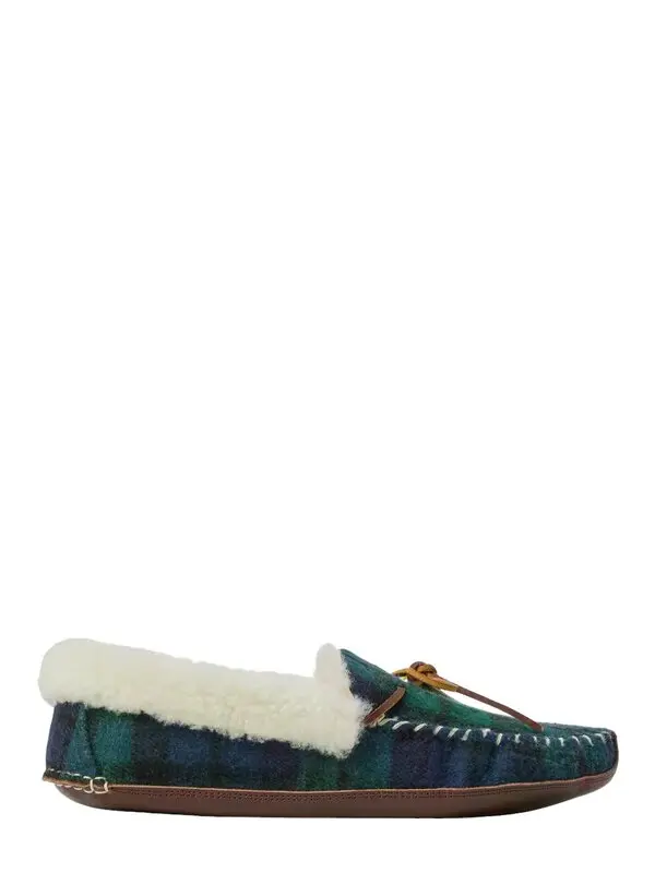 Ralph Lauren Cotton Slippers - Green