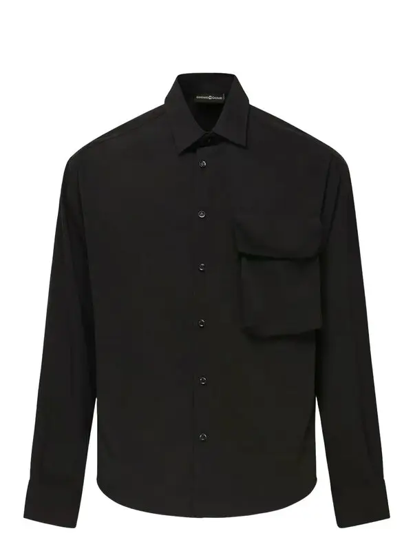 GIULIANO GALIANO Pocket Shirt - Black