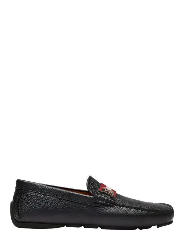 Bally Leather Loafers - Black