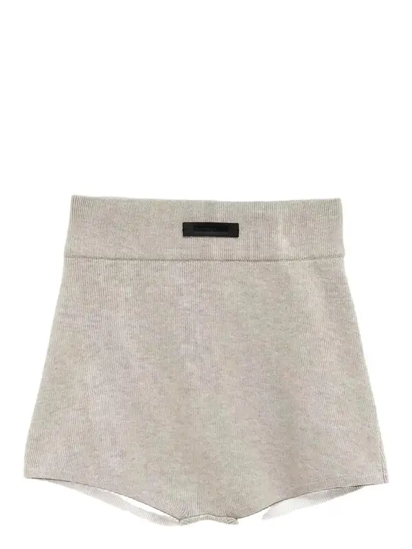 Fear Of God Ribbed Knit Shorts - Neutrals