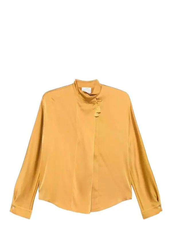FORTE_FORTE Silk Blouse - Yellow