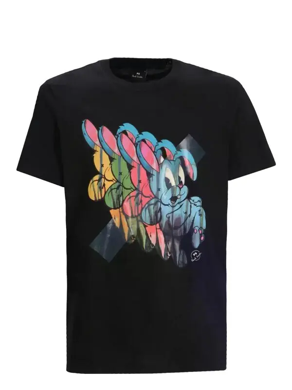 Paul Smith Graphic-print T-shirt - Black