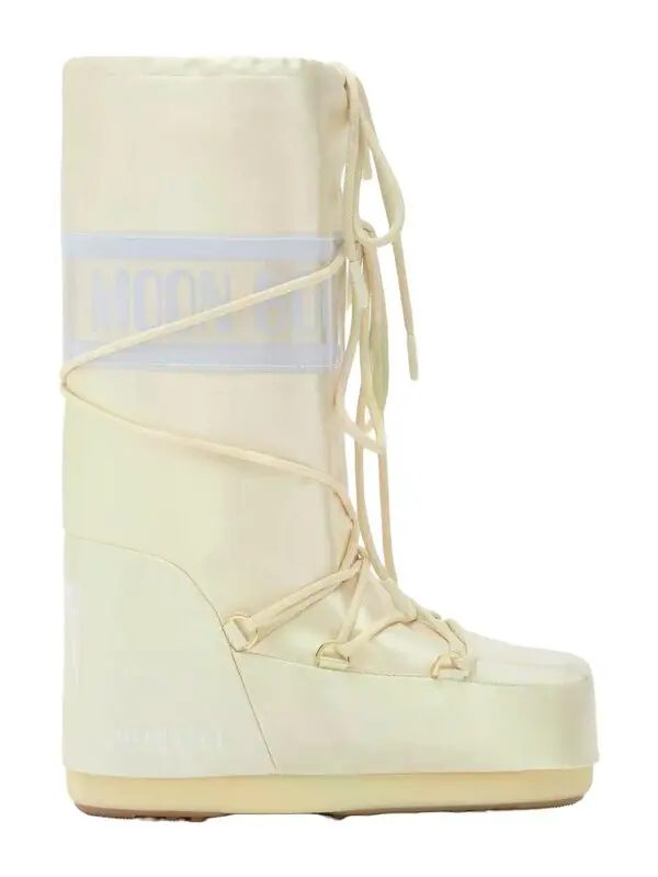 Moon Boot Icon Padded Lace-up Boots - Neutrals