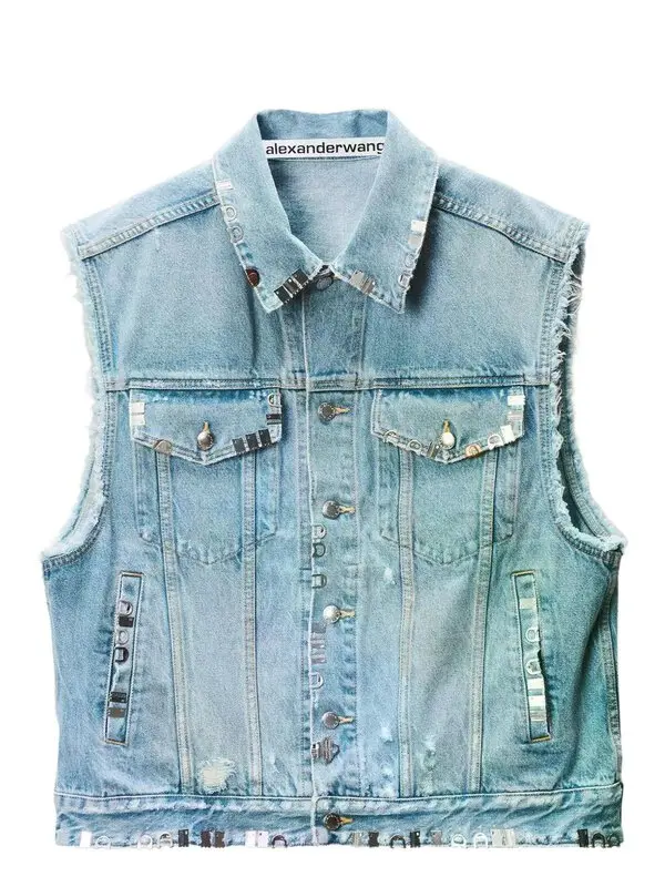 Alexander Wang Denim Vest - Black
